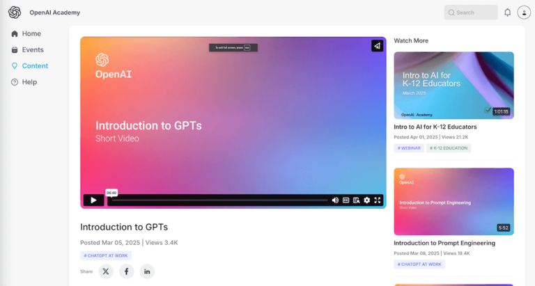 OpenAI Academy: Kostenlose KI-Bildung für Alle - ai-rockstars.de