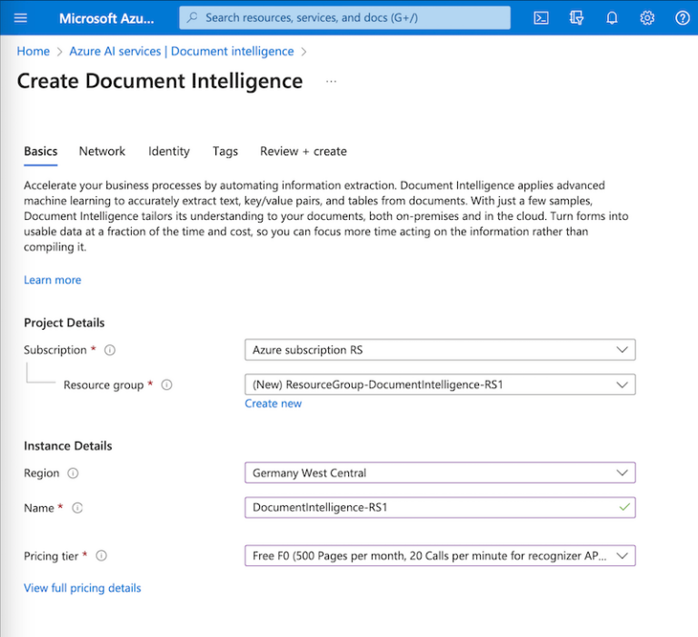 Azure AI Document Intelligence zur KI-basierten Texterkennung nutzen - ai-rockstars.de